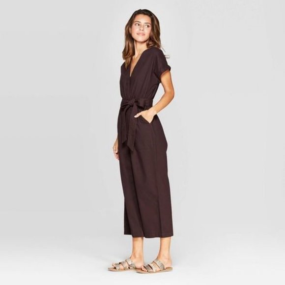 Universal Thread | Pants & Jumpsuits | New Universal Thread Short Sleeve Vneck Jumpsuit | Poshmark